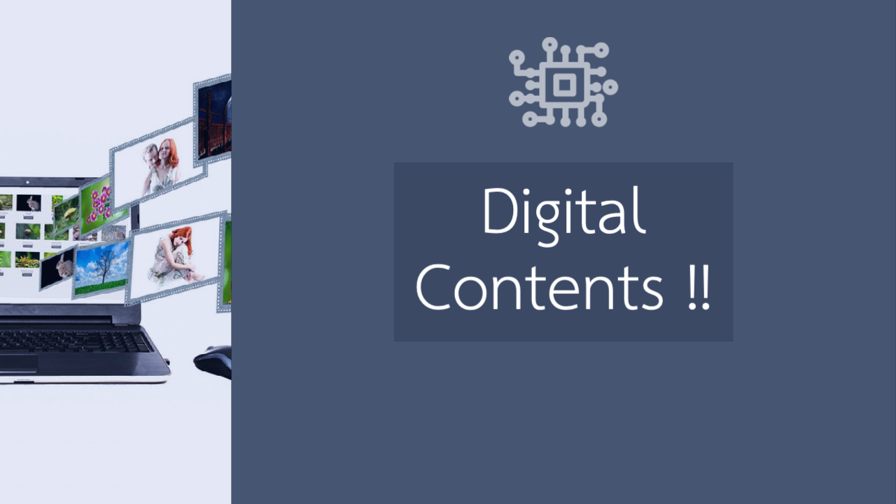 Digital content is King! - Green